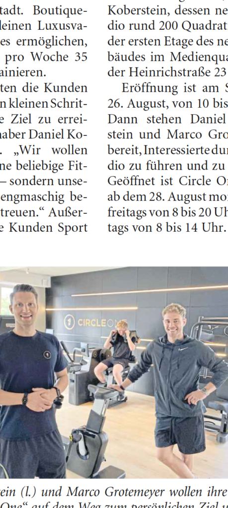 Presse – CIRCLEONE